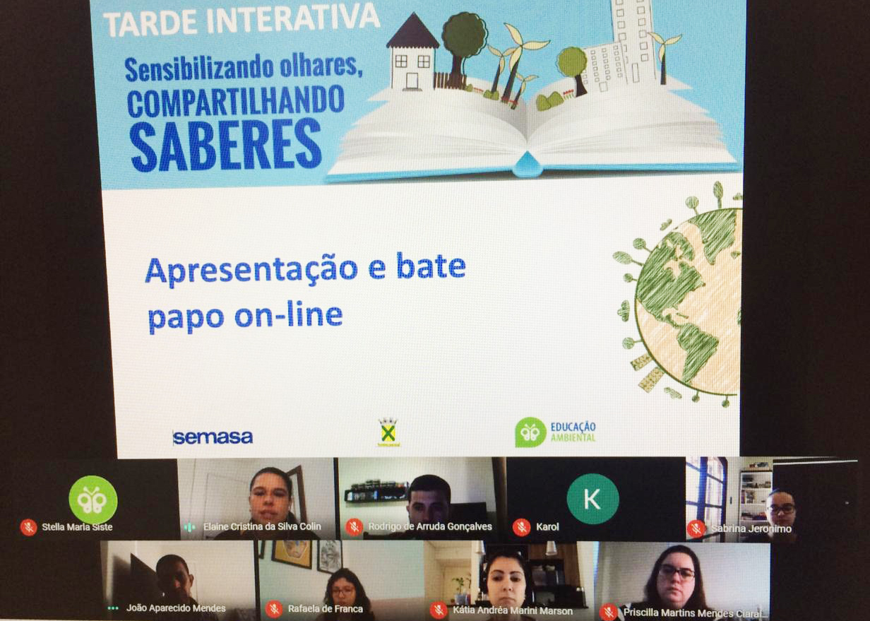 Semasa lança Tardes Interativas para abordar temas ambientais de forma ...